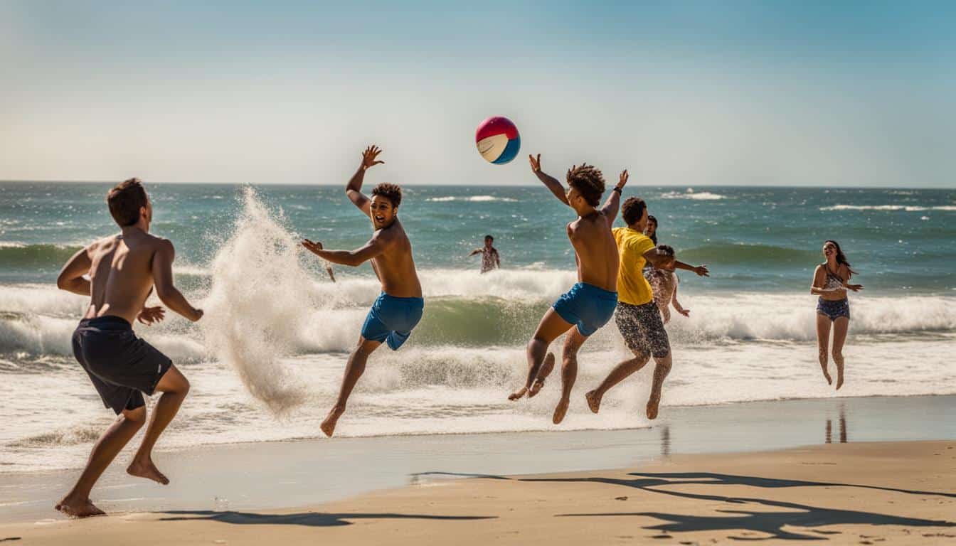 Ultimate Frisbee on the Shore: Fun Games in Mexico Beach, Florida