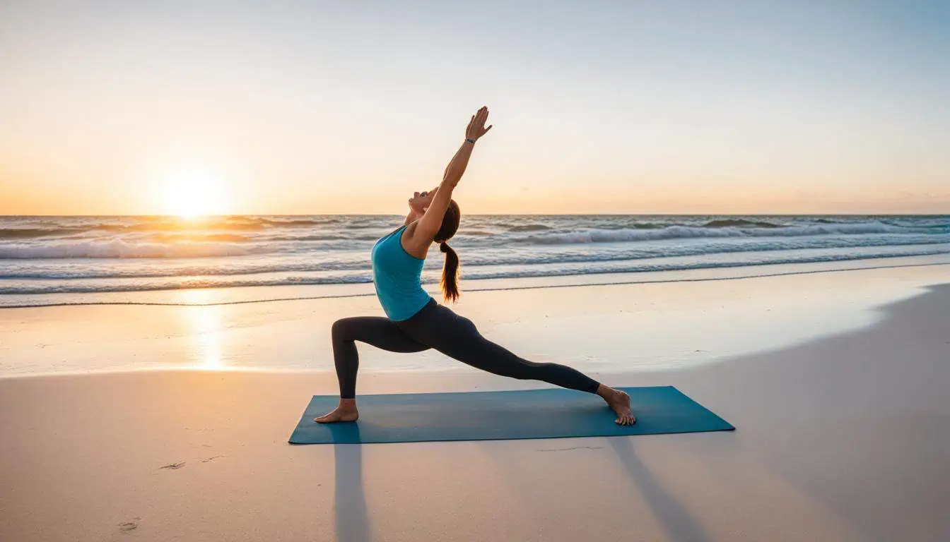 Family-Friendly Beach Yoga in Mexico Beach, Florida