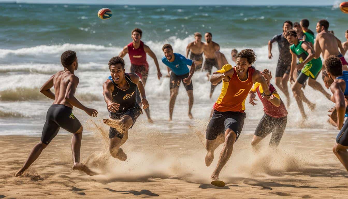 Ultimate Frisbee on the Shore: Fun Games in Mexico Beach, Florida