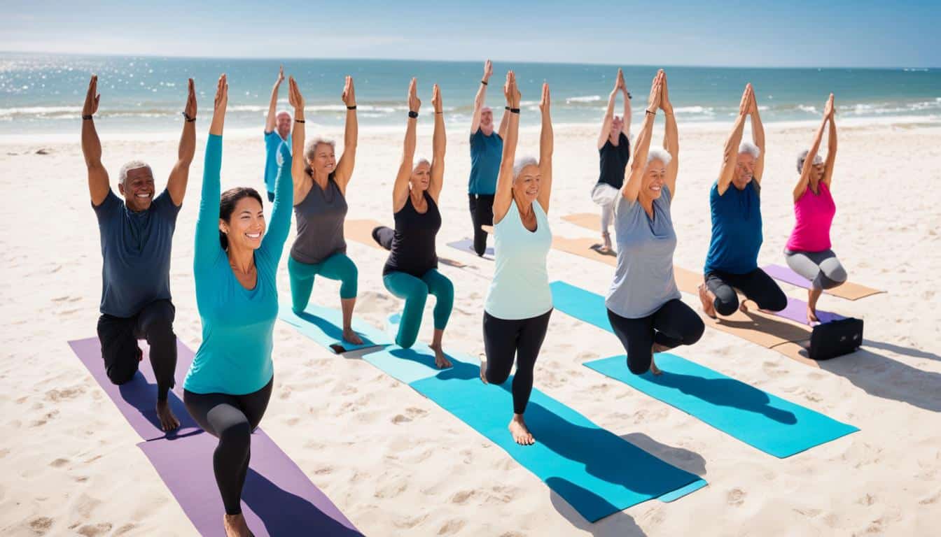 Family-Friendly Beach Yoga in Mexico Beach, Florida