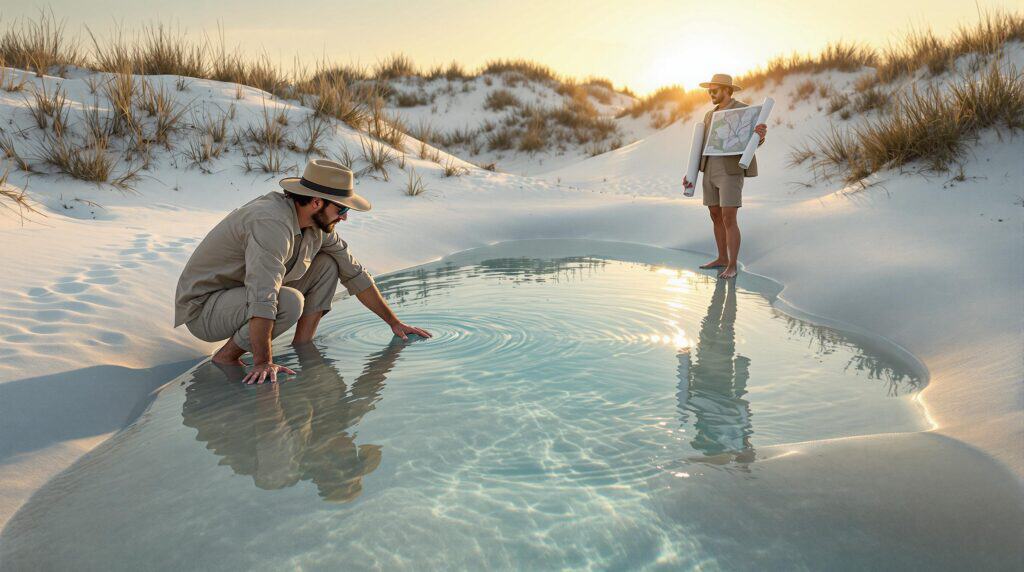 Map Hidden Freshwater Springs in Coastal Sand Dunes | Port St Joe RV ...
